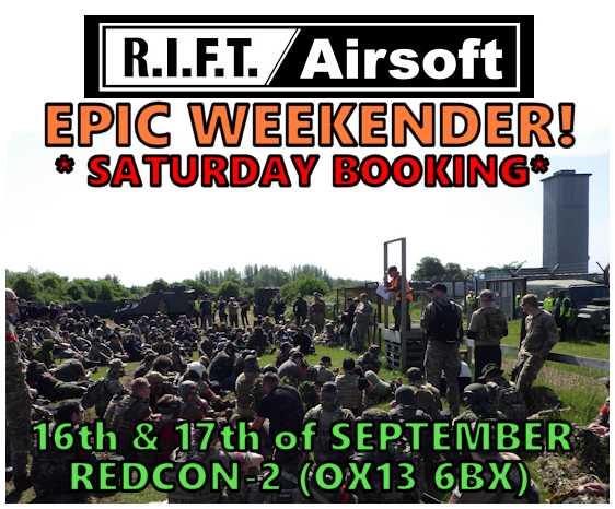 RIFT Airsoft Booking System