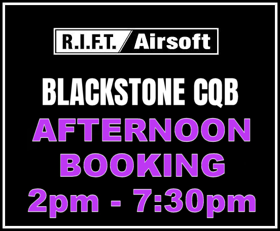 RIFT Airsoft Booking System